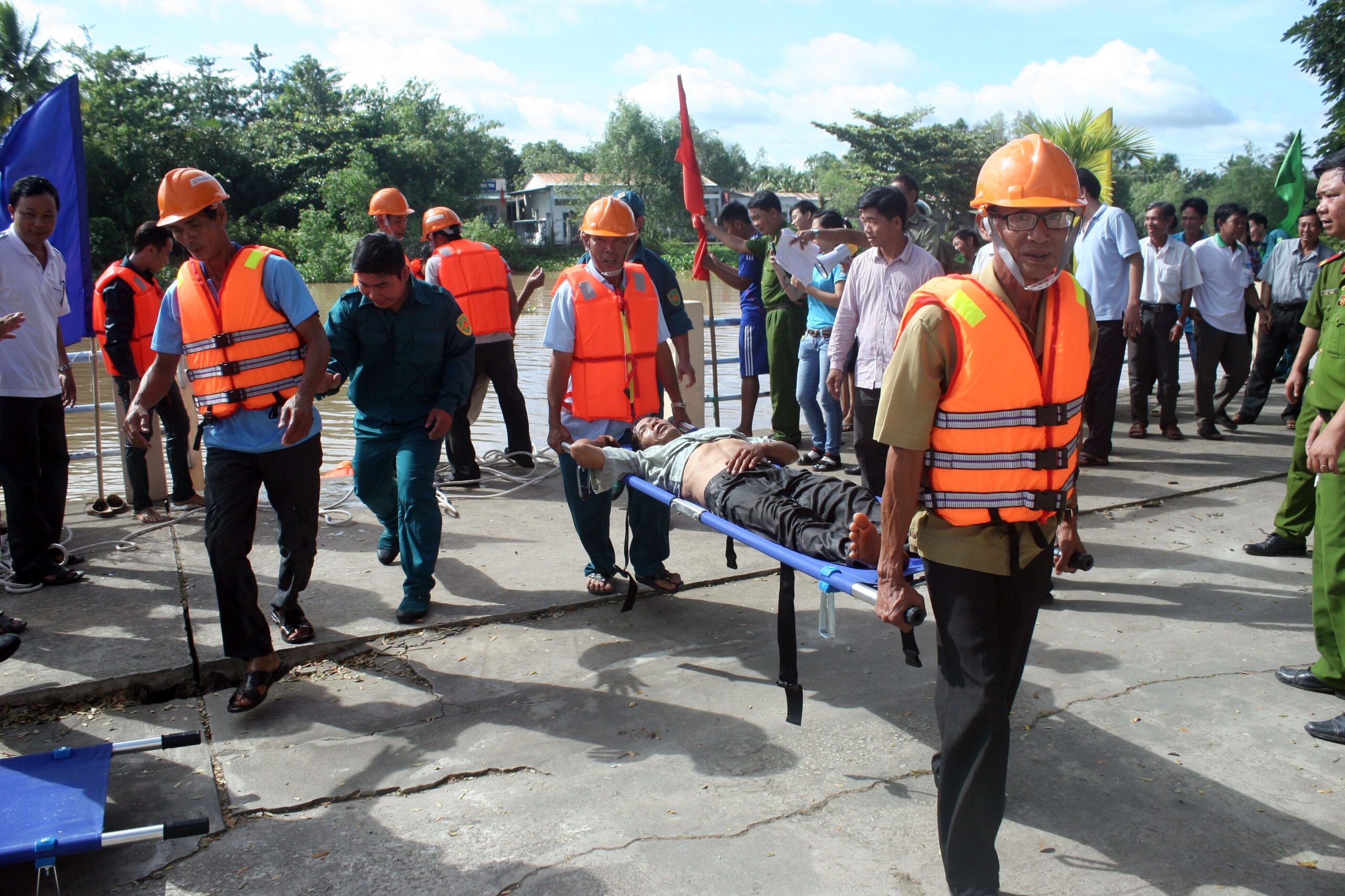 Rehearsal for Disaster Risk Management and Rescue Training | ADRA Vietnam